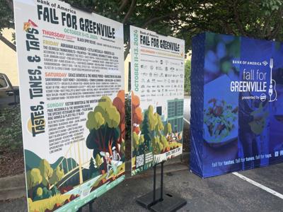 Here are the musicians and food for 2024 Fall for Greenville