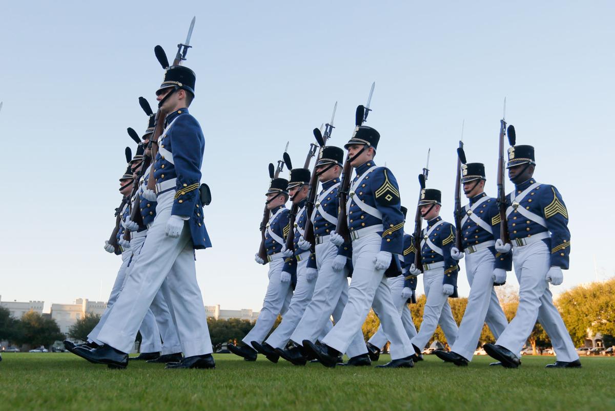 The Citadel's dress rehearsal for the inaugural parade | Multimedia ...