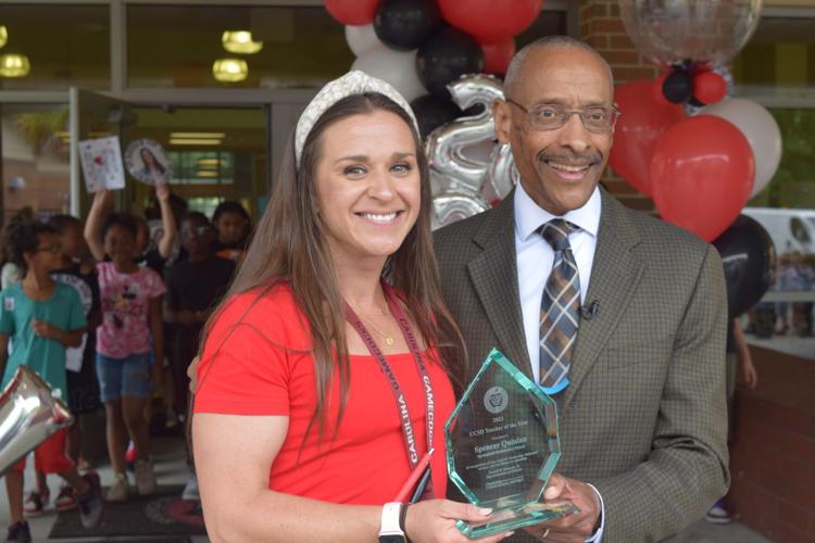 CCSD announces 2023 Teacher of the Year Spencer Quinlan | Education ...