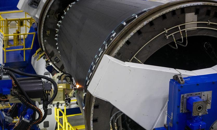 Photos: Boeing hosts tour of 787 manufacturing facilities in North ...