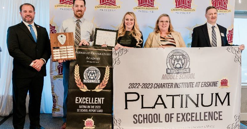 Berkeley Preparatory Academy earns statewide recognition, awards