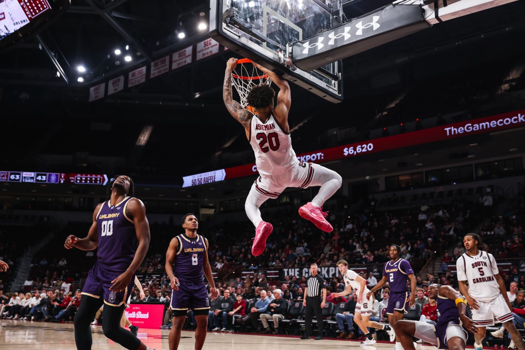 Gamecock men begin SEC basketball schedule