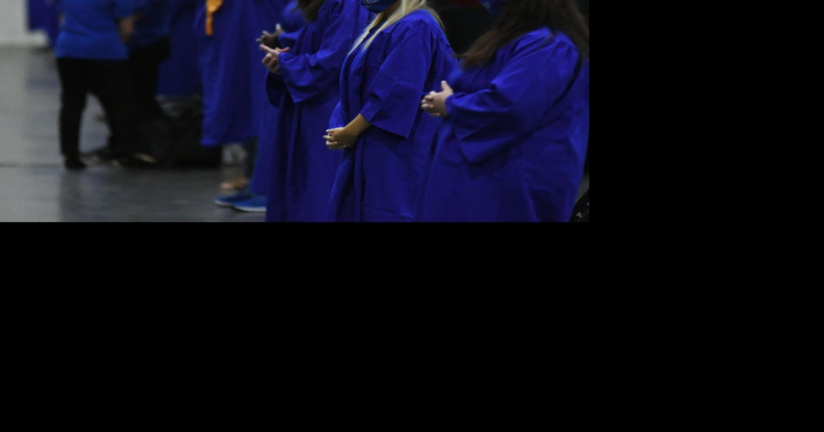 Nearly 300 students walk the stage during HGTC's in-person graduation ...
