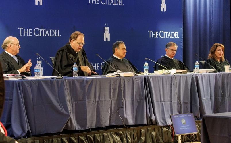 Disruption derails Supreme Court Q&A session at The Citadel
