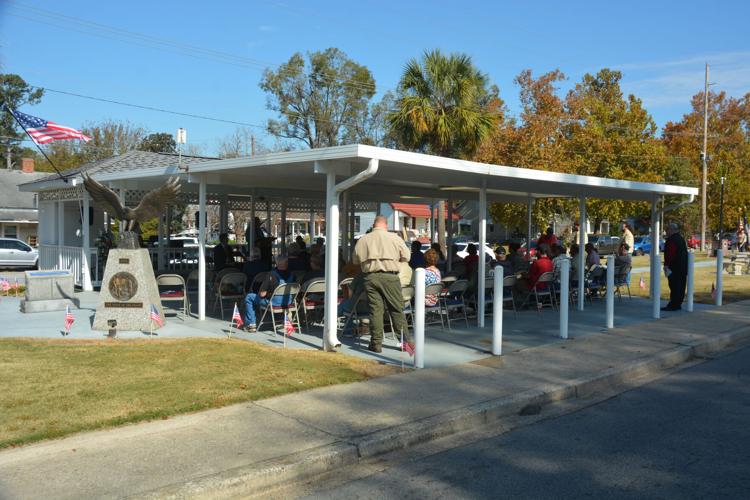 'In the company of heroes': Burnettown celebrates Veterans Day a little ...