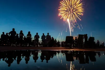 Folly Beach fireworks show