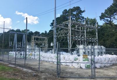 City, Santee Cooper build flood barrier around Maryville substations