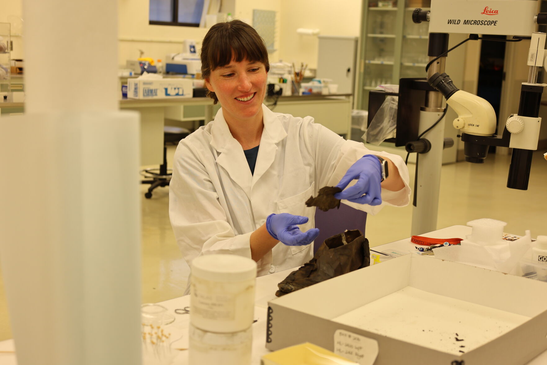 New Civil War-era Hunley submarine artifacts on display