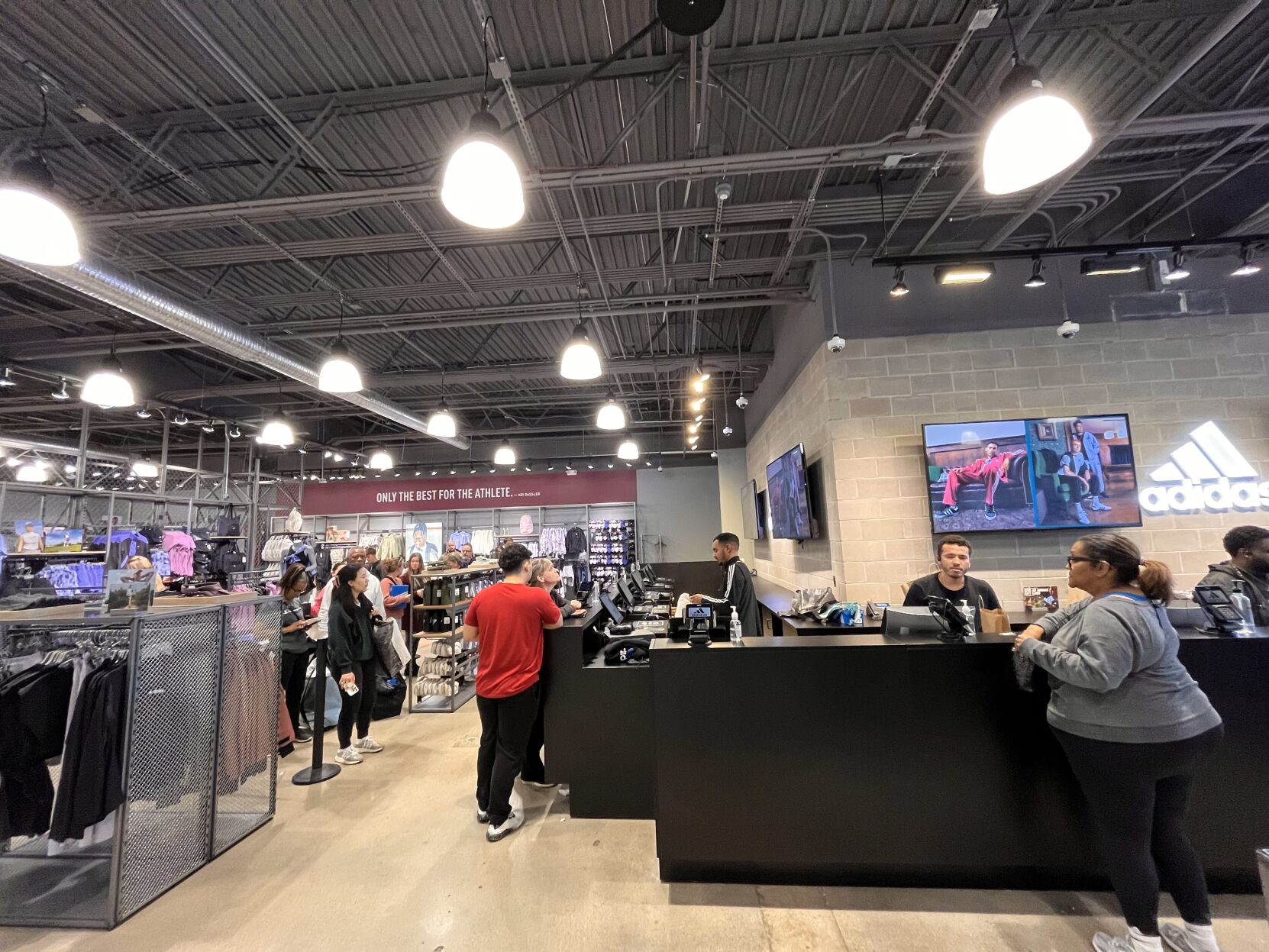 Why Adidas has an employee retail store in Greenville SC