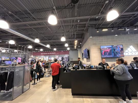 Why Adidas has an employee retail store in Greenville SC