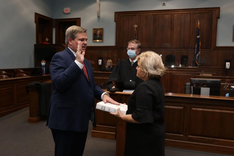 Jarrett sworn in as Family Court Judge