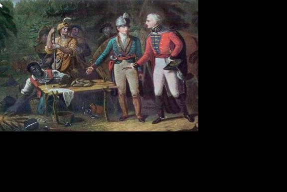 Francis Marion's broken ankle helped American cause