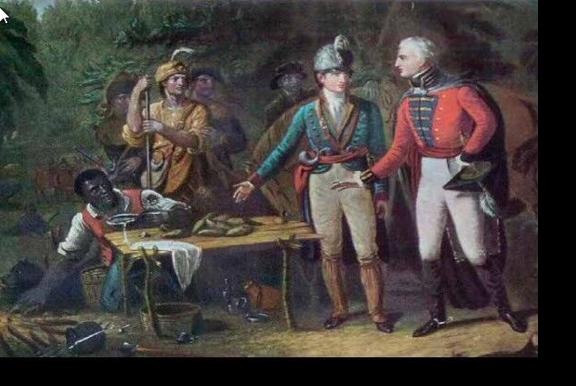 Francis Marion's broken ankle helped American cause