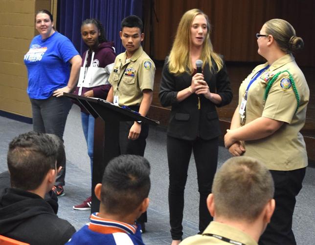 First Citadel female regimental commander makes fellow cadets her priority