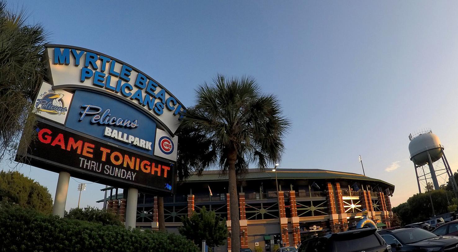 The Myrtle Beach Pelicans are negotiating new stadium lease