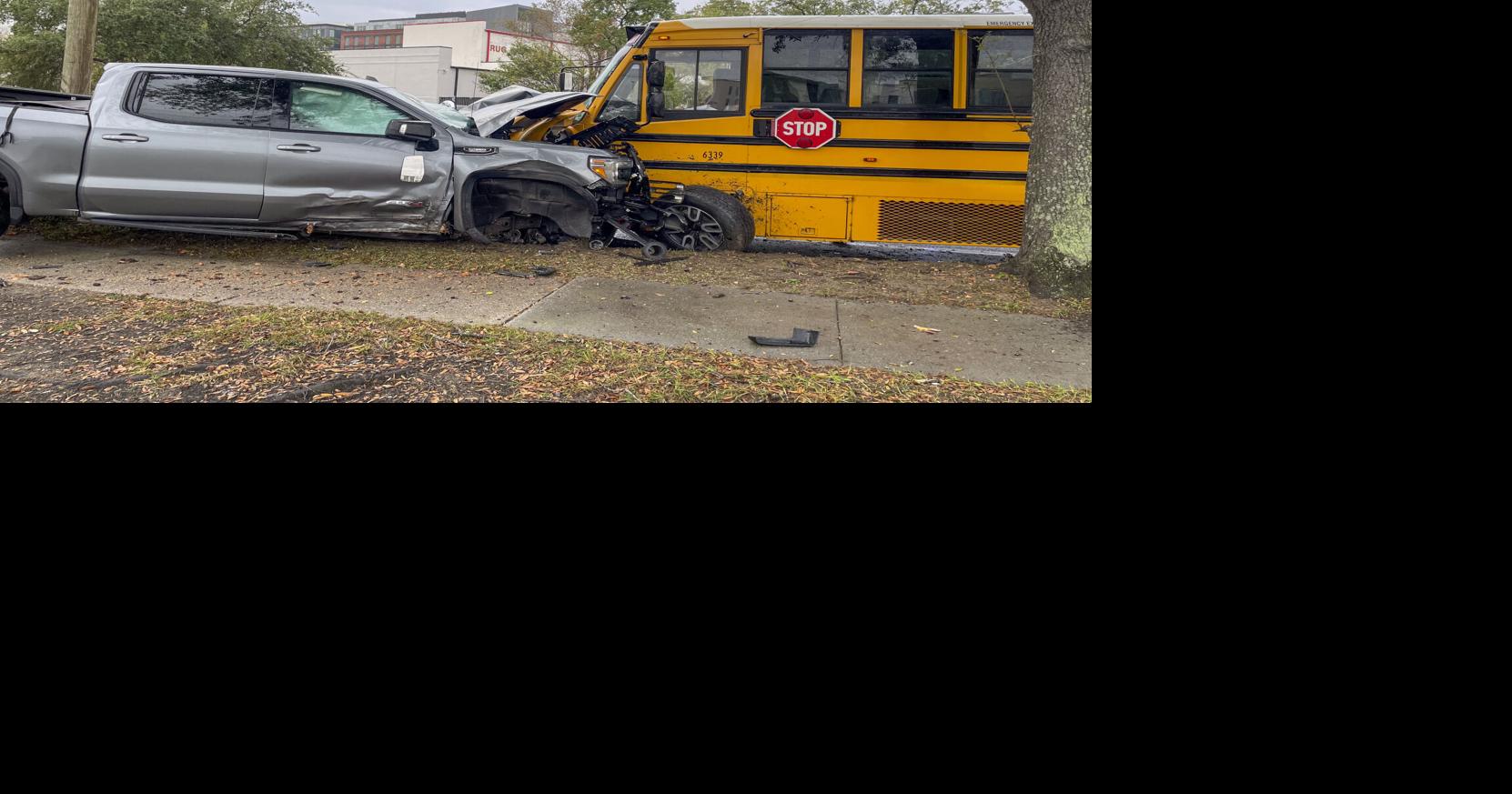 Charleston school bus crash on Morrison Drive injures 3 kids
