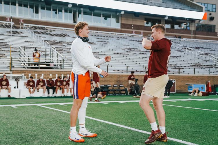 Clemson’s Ronan Hanafin has Peaky Blinders style homecoming