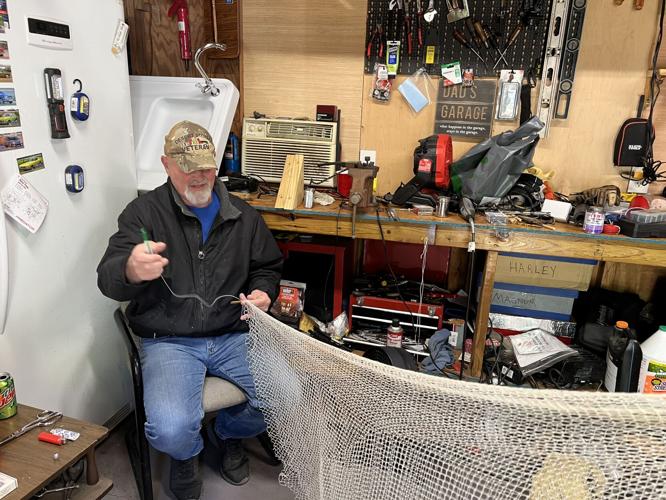 Live Your Legacy: Retired veteran creates traditional shrimp cast nets