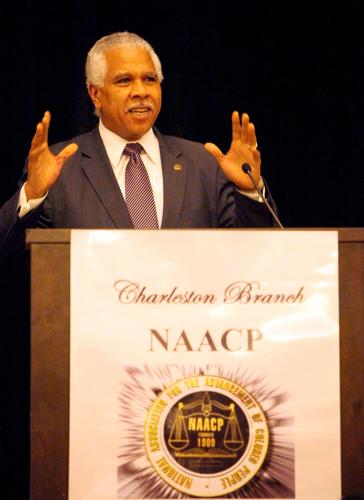 NAACP leader tells Charleston audience battle for equality must continue