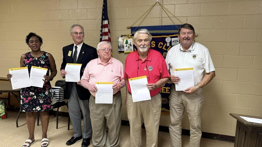 Lions Club recognizes members at annual banquet