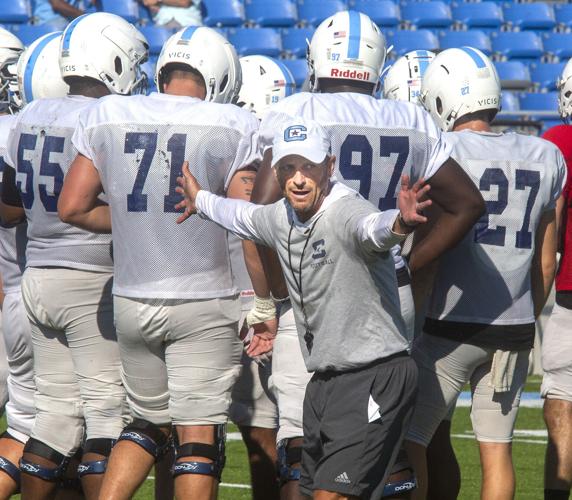 Citadel defense dominates scrimmage as QB competition rolls on