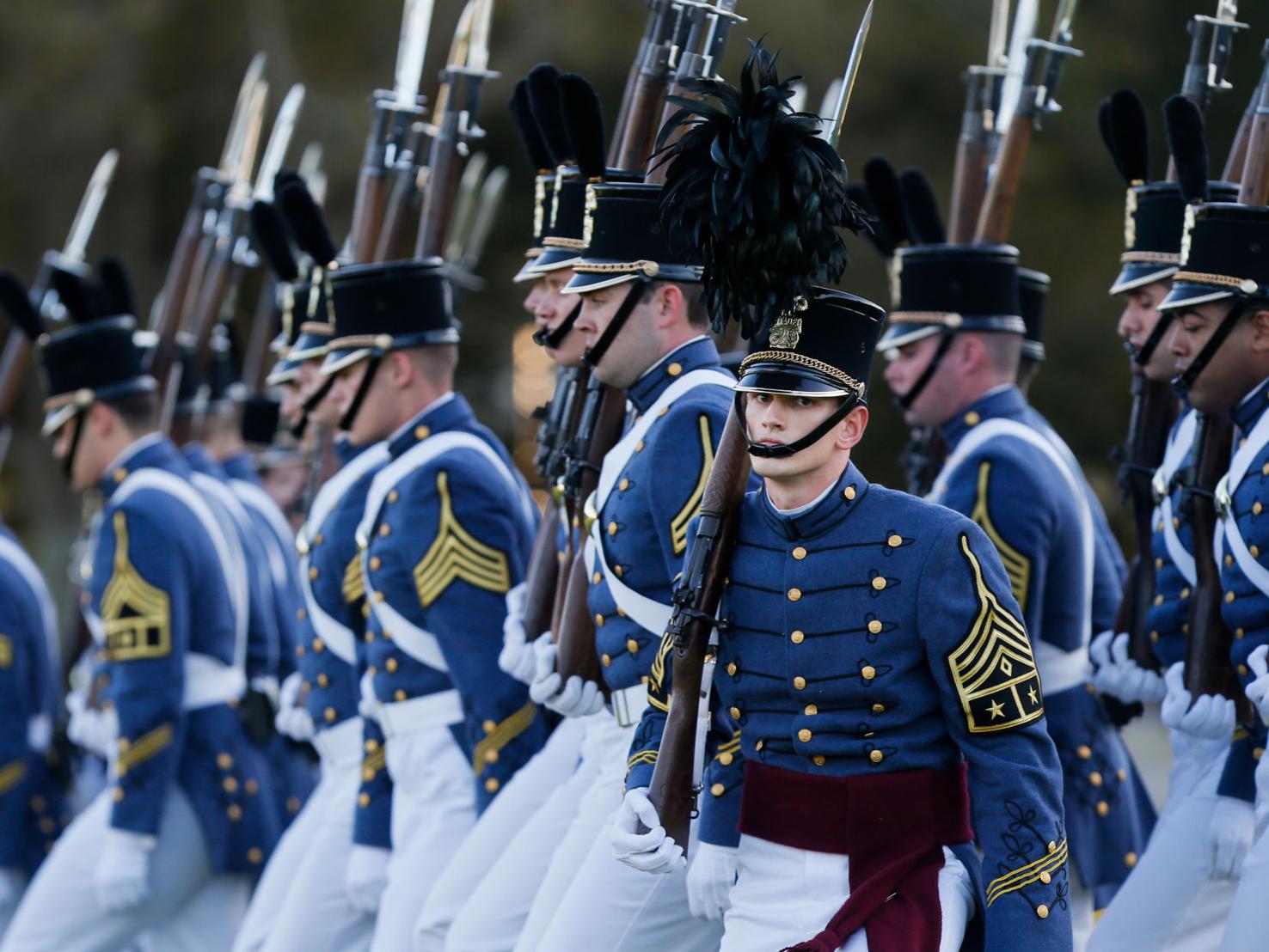 Citadel band and pipes, Summerall Guards prepare for Trump inauguration