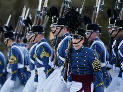 Citadel band and pipes, Summerall Guards prepare for Trump inauguration