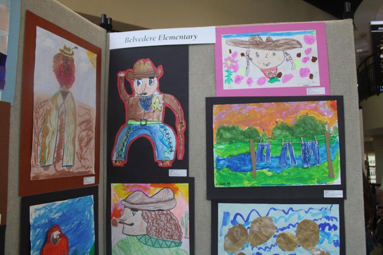 North Augusta students show off art work with exhibit
