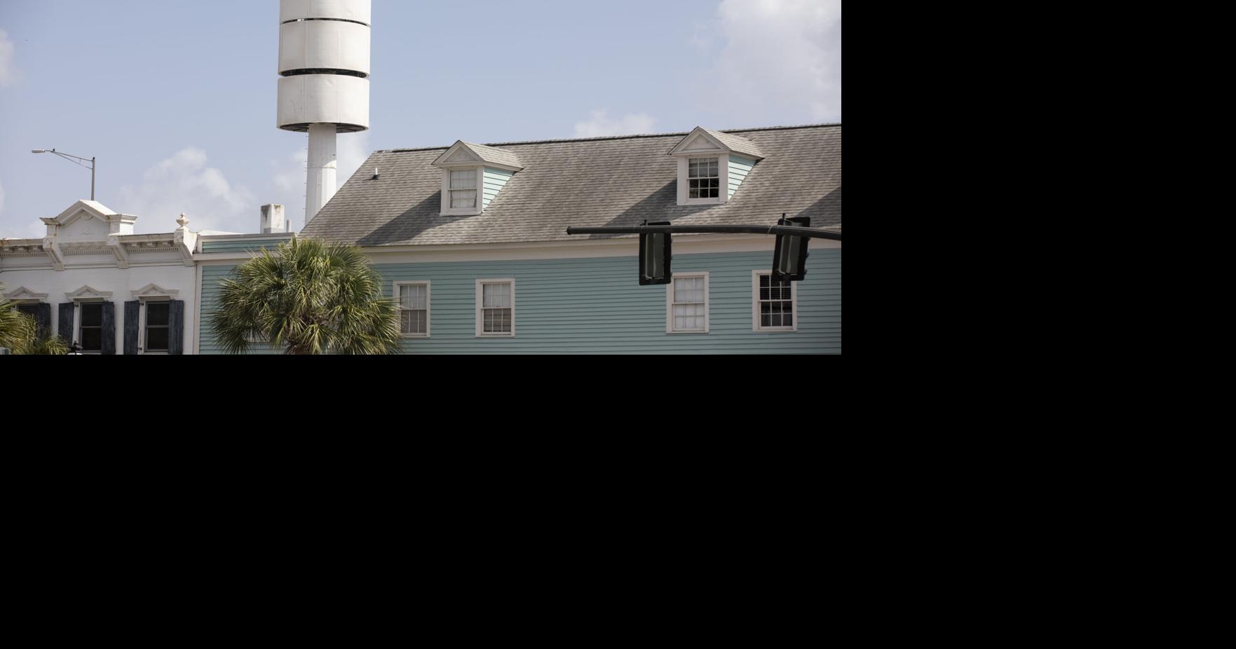 Giant 'toilet paper' pole by Charleston's Crosstown isn't art, it's for ...