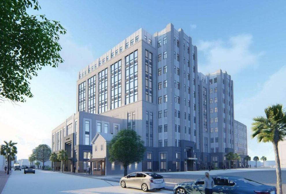 New 9-story building for offices, parking coming to downtown Charleston
