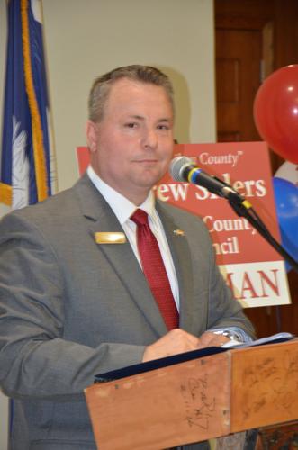 Andrew Siders formally announces run for Chairman of Aiken County Council