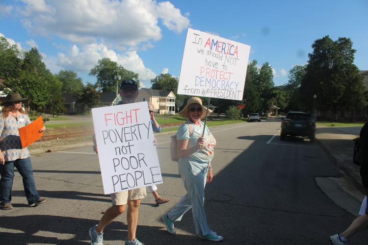 Good Trouble rally held in Aiken to fight injustice