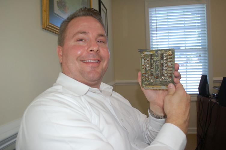 Andrew Siders’ B-52 part a synchro buffer board Aiken man has a piece ...