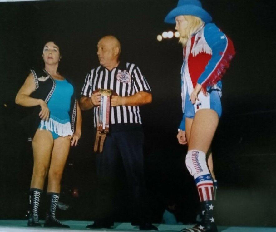 Susan Green proved her mat mettle in match with Moolah | Wrestling ...