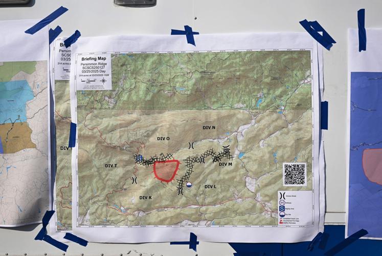 Table Rock Wildfires continue to burn in SC Upstate