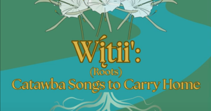 Catawba Nation releases album to revive fading language