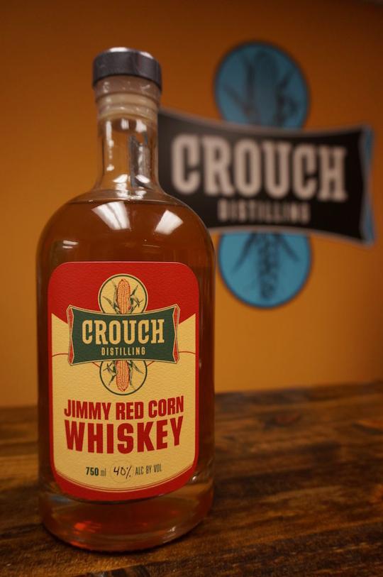 Crouch Distilling's Jimmy Red Corn Whiskey