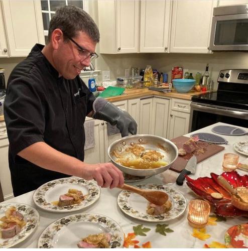 Personal chef Mike Macri will cook for your gathering and even clean up ...