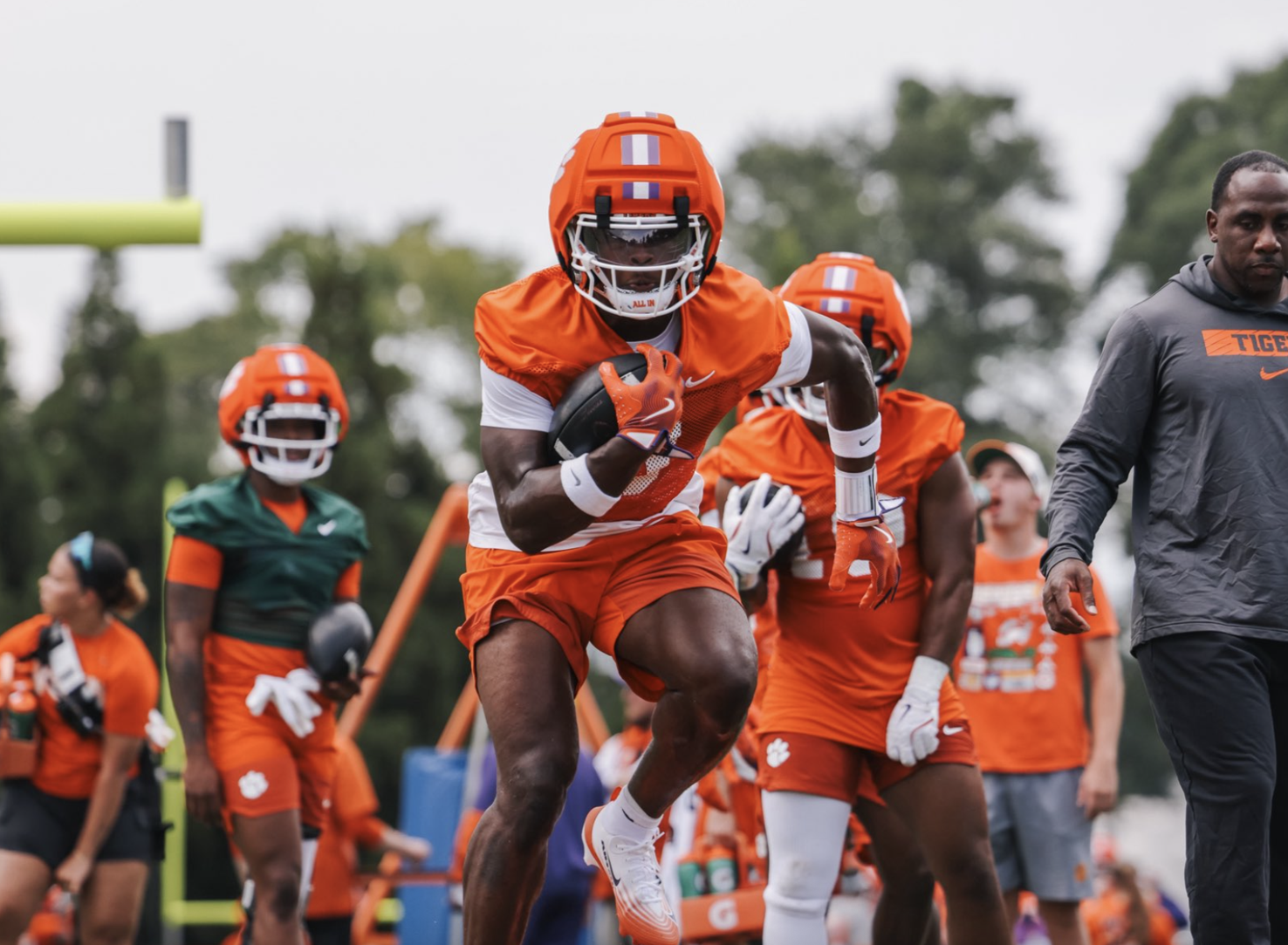 Here’s why Clemson RB Adam Randall has studied Cam Newton