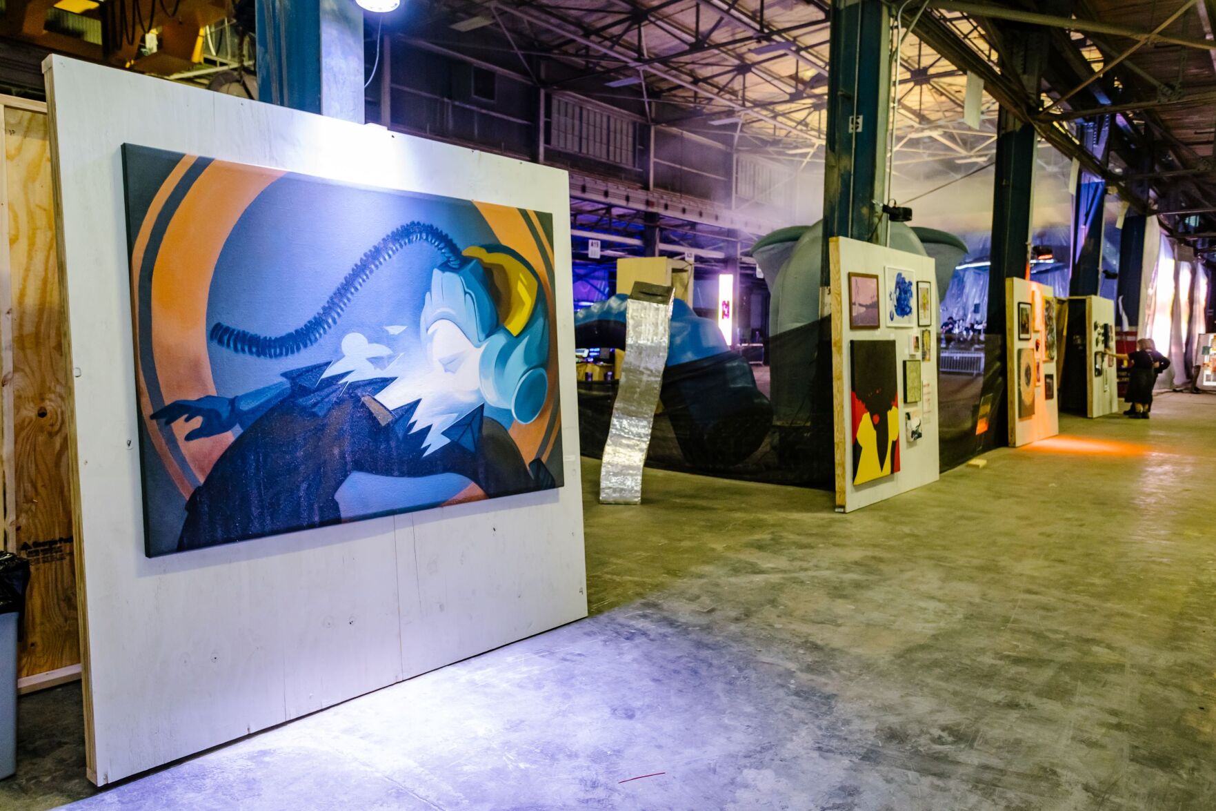 An old warehouse is now Building 64, a Charleston arts venue