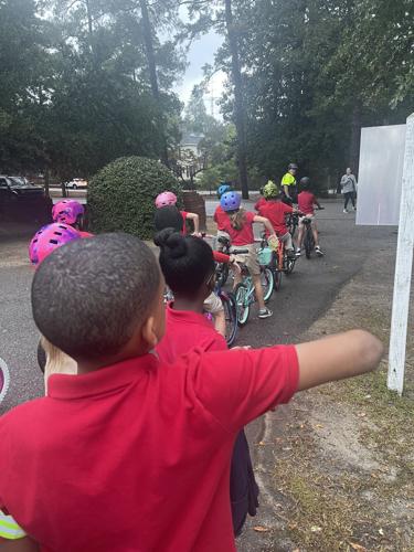 Mead Hall students participate in National Walk, Bike, or Roll to ...