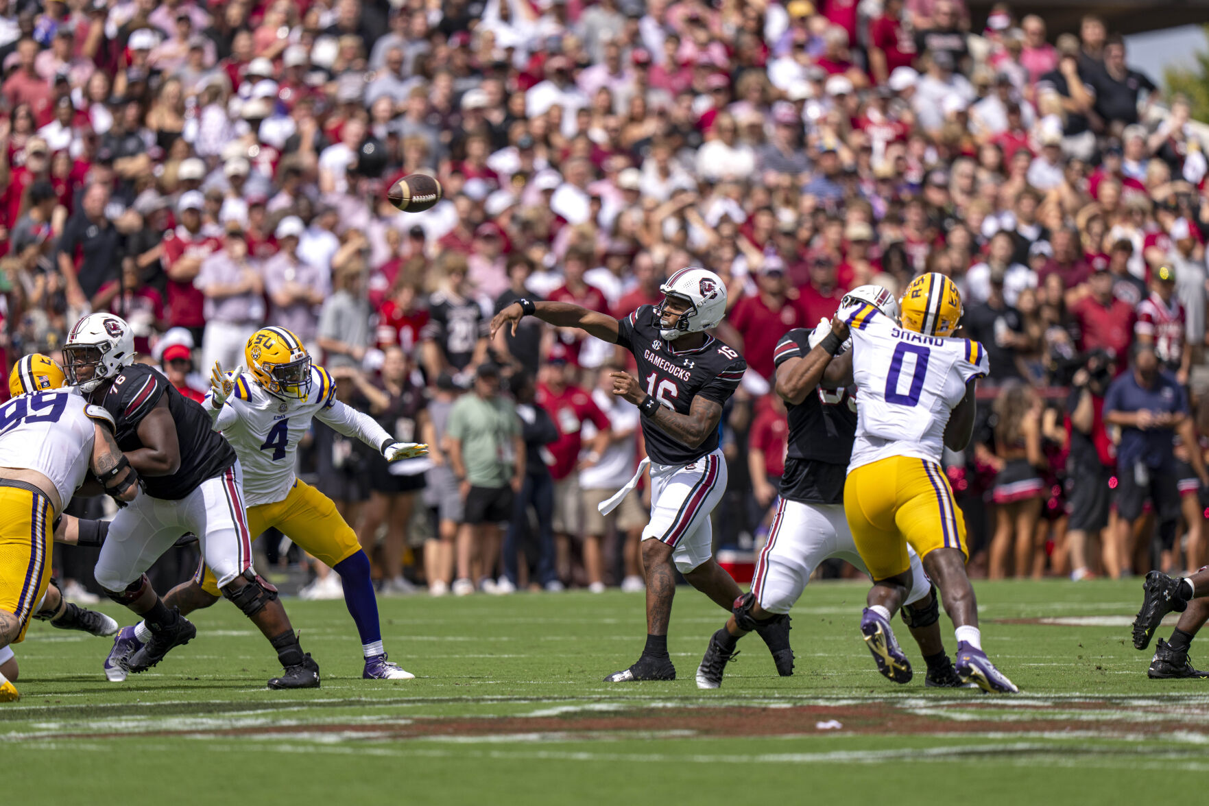 Gamecocks know kickoff time for LSU football game