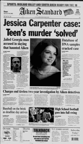 Murder and life of Jessica Lynne Carpenter still remembered after 20 years