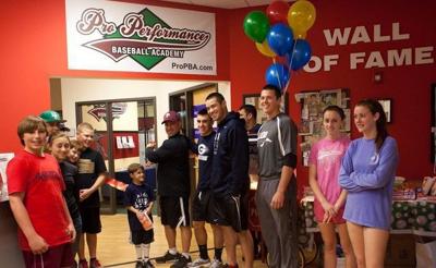 Gansrow celebrates return to baseball with opening of Pro Performance ...