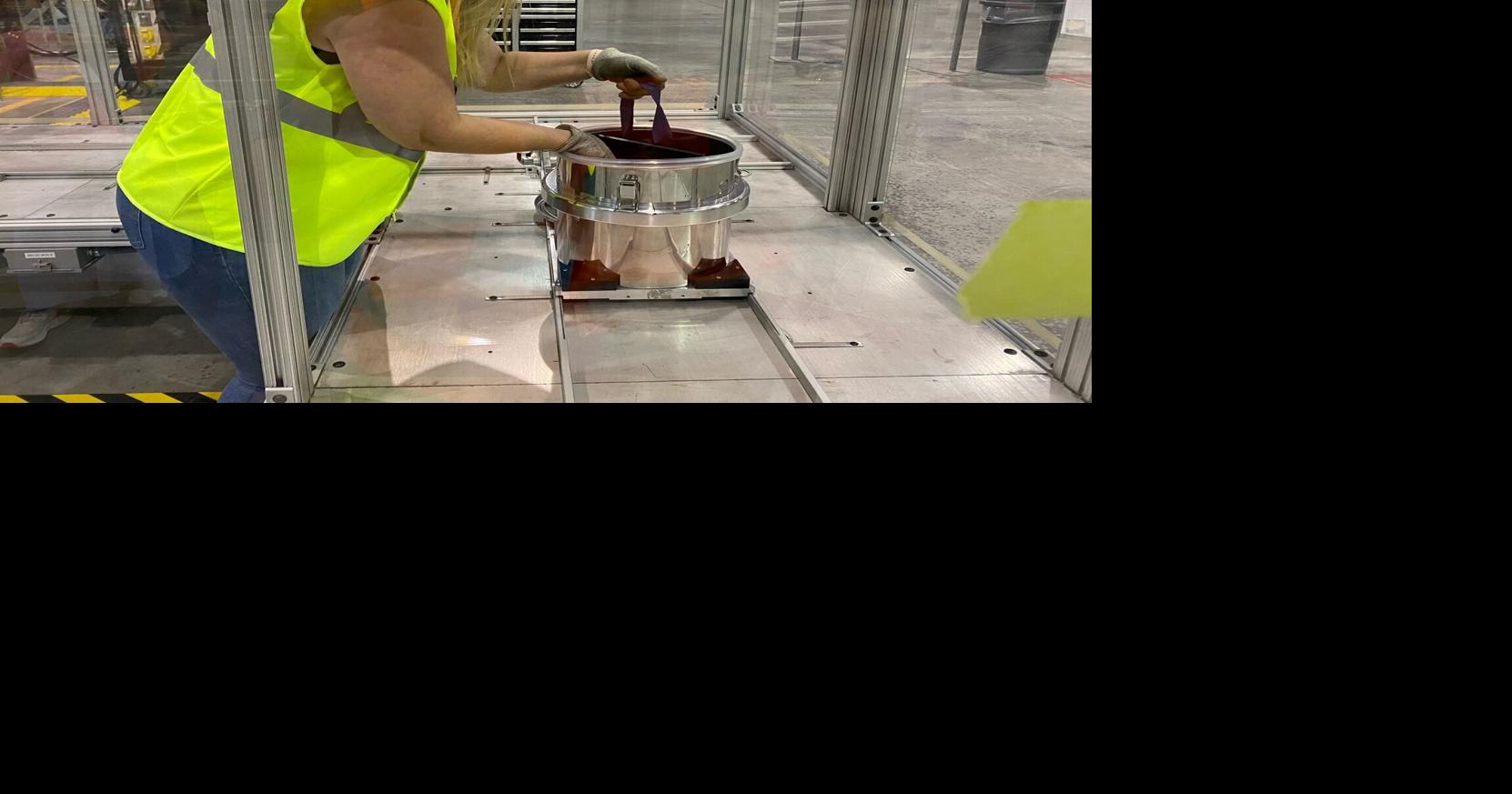 First testing completed on prototype transfer system for Savannah River ...