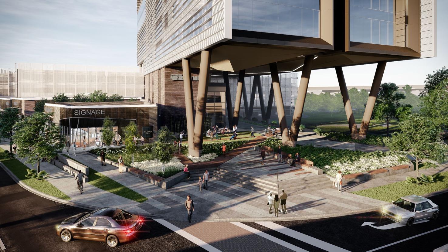 $71M, 12-story office building begins construction on Charleston peninsula