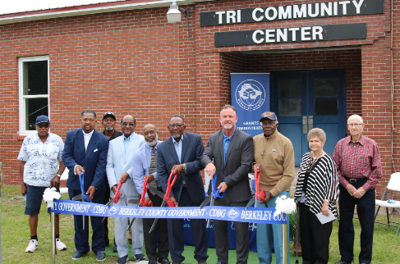 Tri-Community Center in Cross celebrated