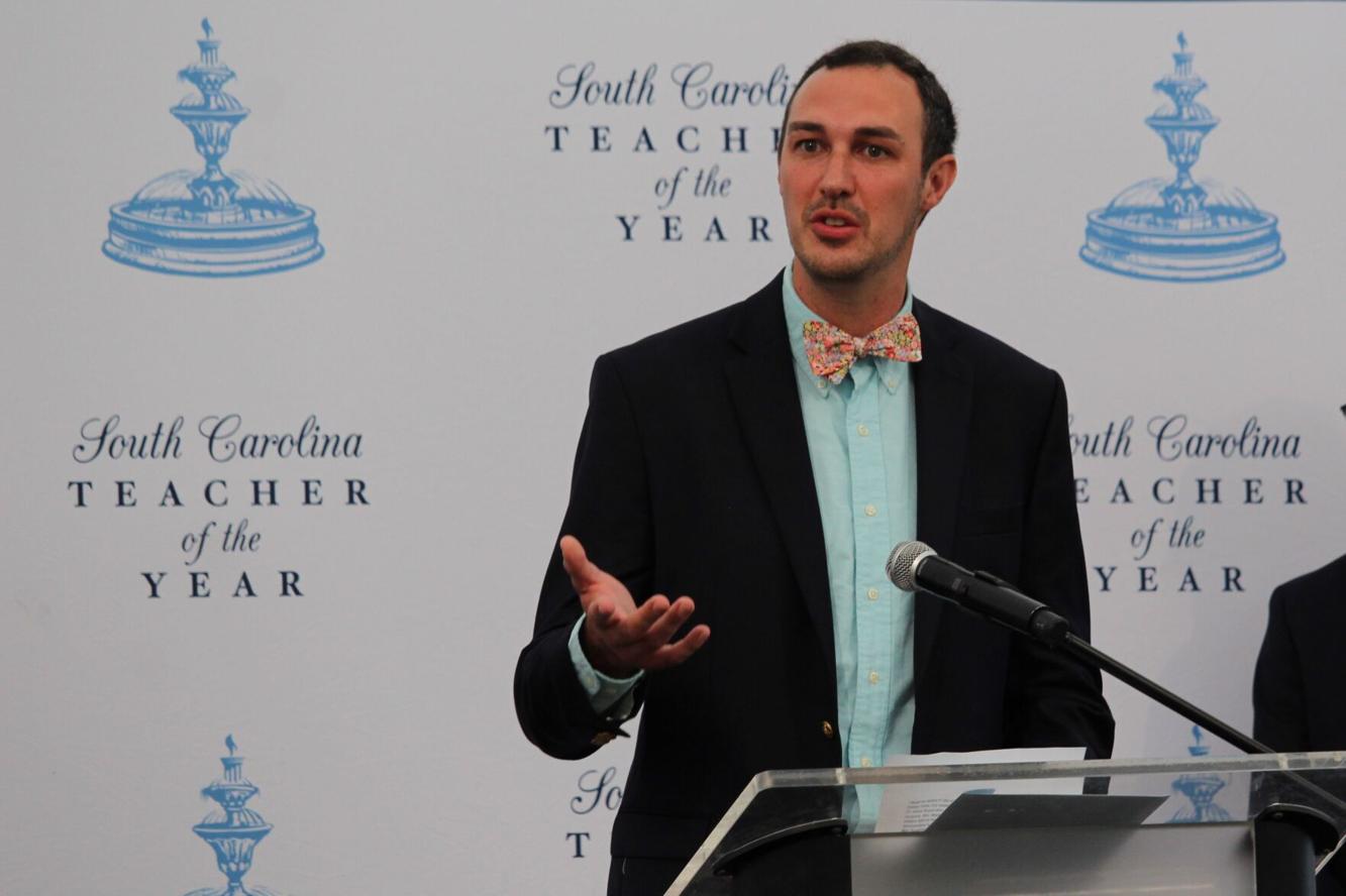 SC teacher of the year from Lexington County middle school