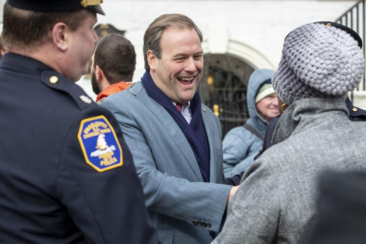 Photos: William Cogswell, Charleston's new mayor, sworn in at City Hall ...