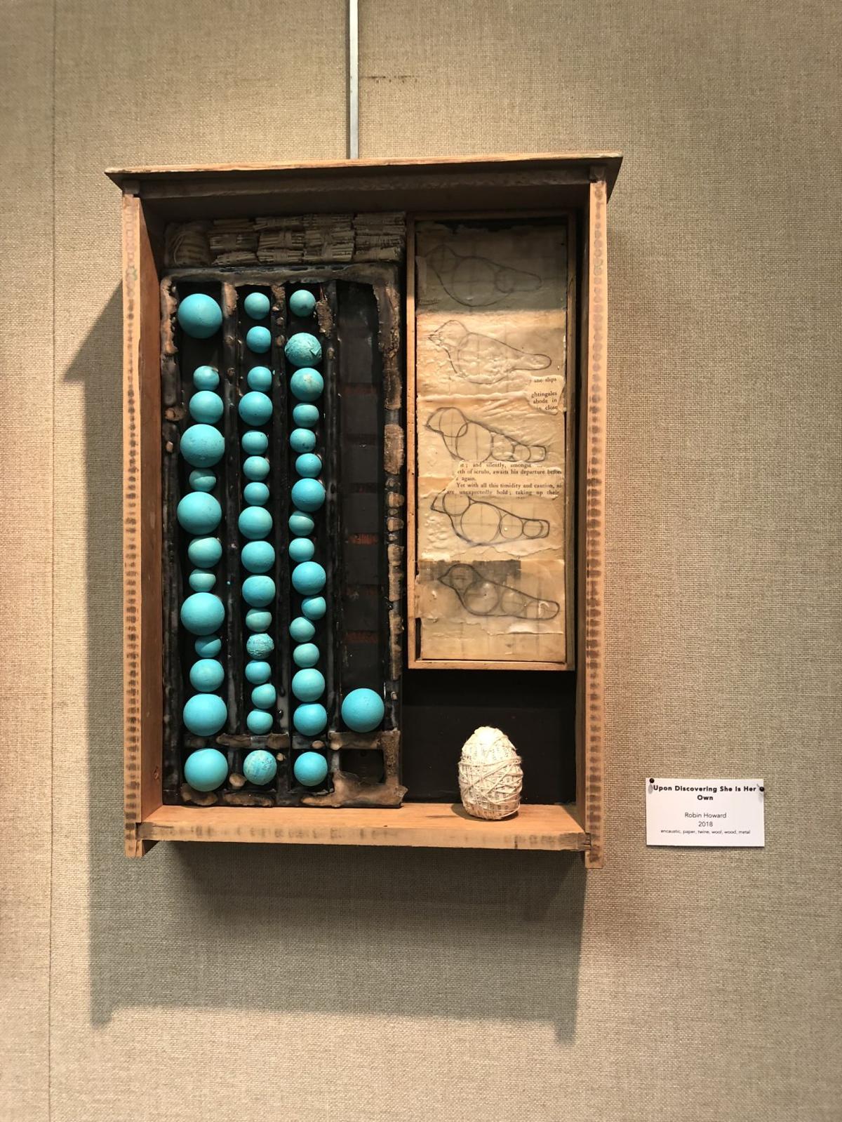 Charleston artist Robin Howard creates narratives in boxes with ...